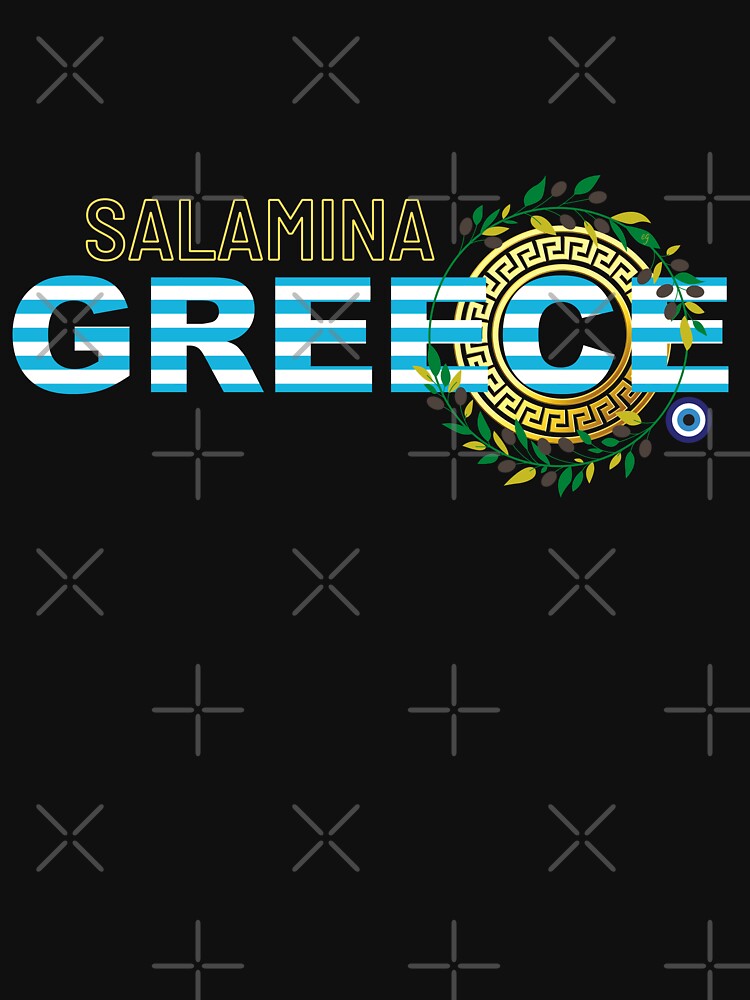 "SALAMINA GREECE" T-shirt by E7enaki | Redbubble
