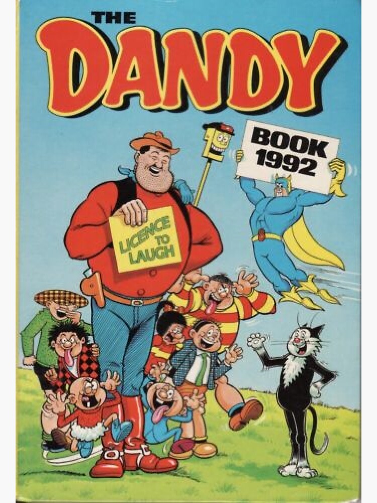 "The Dandy book, 1992, Desperate Dan, Bananaman, Corky the Cat, Cuddles ...