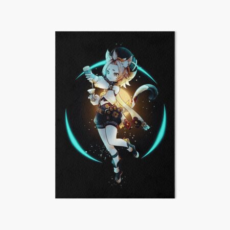 "Genshin Impact Diona" Art Board Print by I-Lov3-Anime | Redbubble