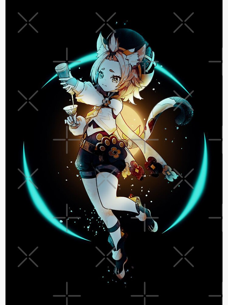 "Genshin Impact Diona" Sticker for Sale by I-Lov3-Anime | Redbubble