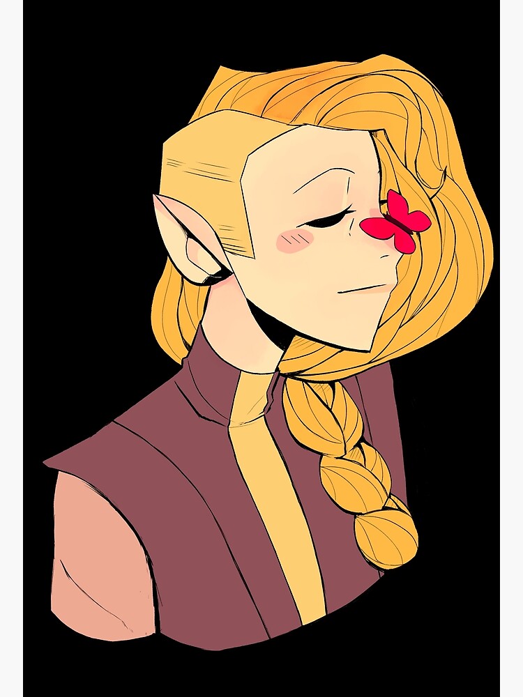 "Alarik the Elven Hero - " Poster for Sale by Mcoockie | Redbubble