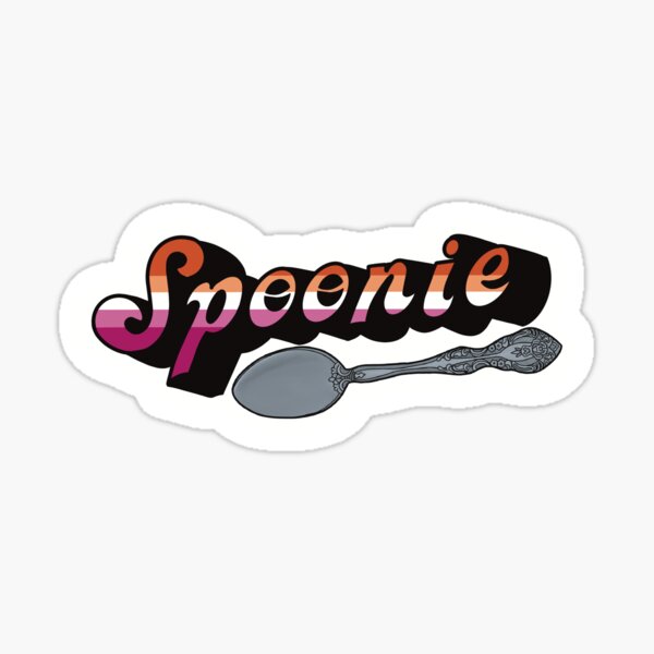 "Spoonie Lesbian Pride Flag" Sticker for Sale by jennaarosee | Redbubble