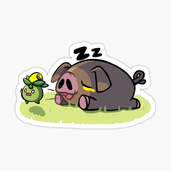 "Lechonk" Sticker for Sale by ga4nono | Redbubble