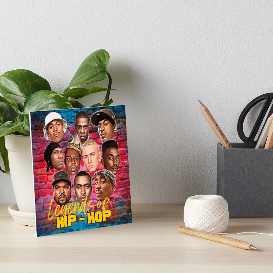 "Legends of Hip Hop Cartoon Illustration Portrait ©Music Motivation ...