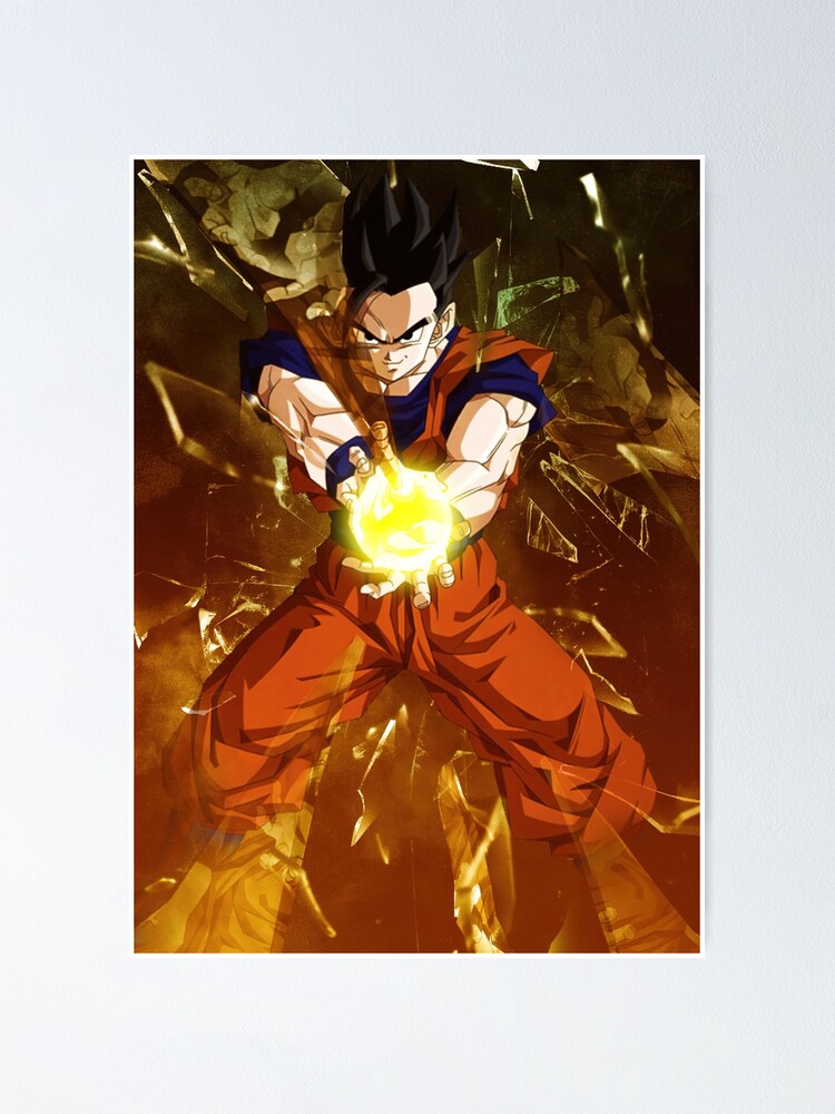 "Dragon Ball Gohan" Poster for Sale by BrandyBare | Redbubble