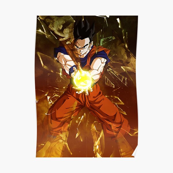 "Dragon Ball Gohan" Poster for Sale by BrandyBare | Redbubble
