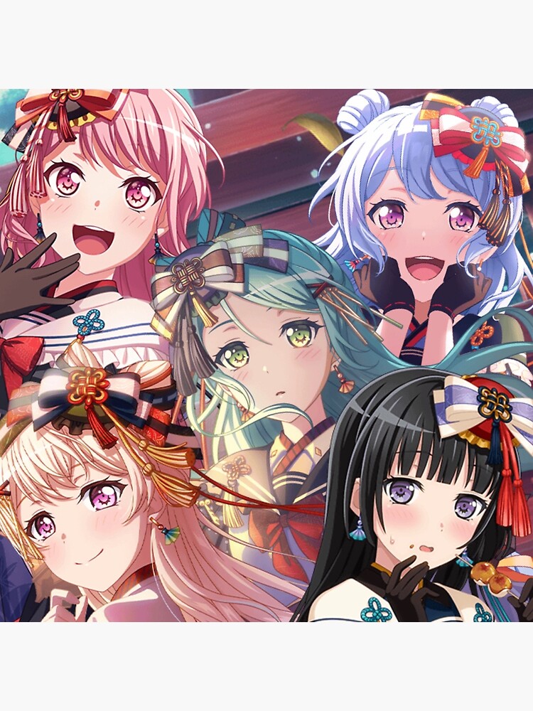 "BanG Dream Bandori Aya Kanon Sayo Rinko Chisato School Excursions Edit ...