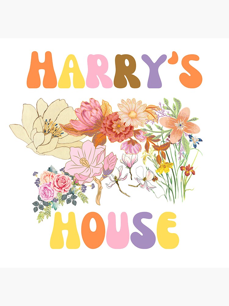 "Harry's House Harry Styles New Album Cute Design Merch" Poster for ...