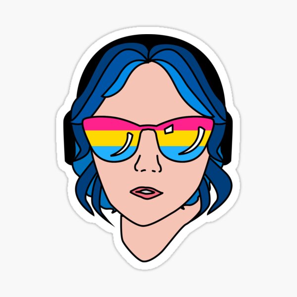 "Pan Pride" Sticker for Sale by nakajogeek | Redbubble