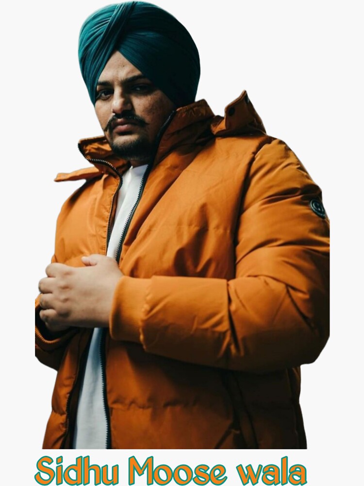 "Sidhu moose wala" Sticker for Sale by Kgf001 | Redbubble