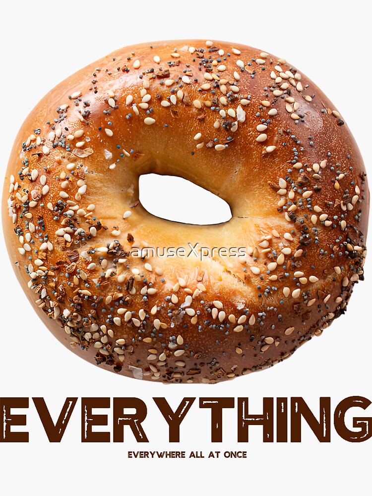 "Everything Bagel (Everywhere All at Once)" Sticker for Sale by ...