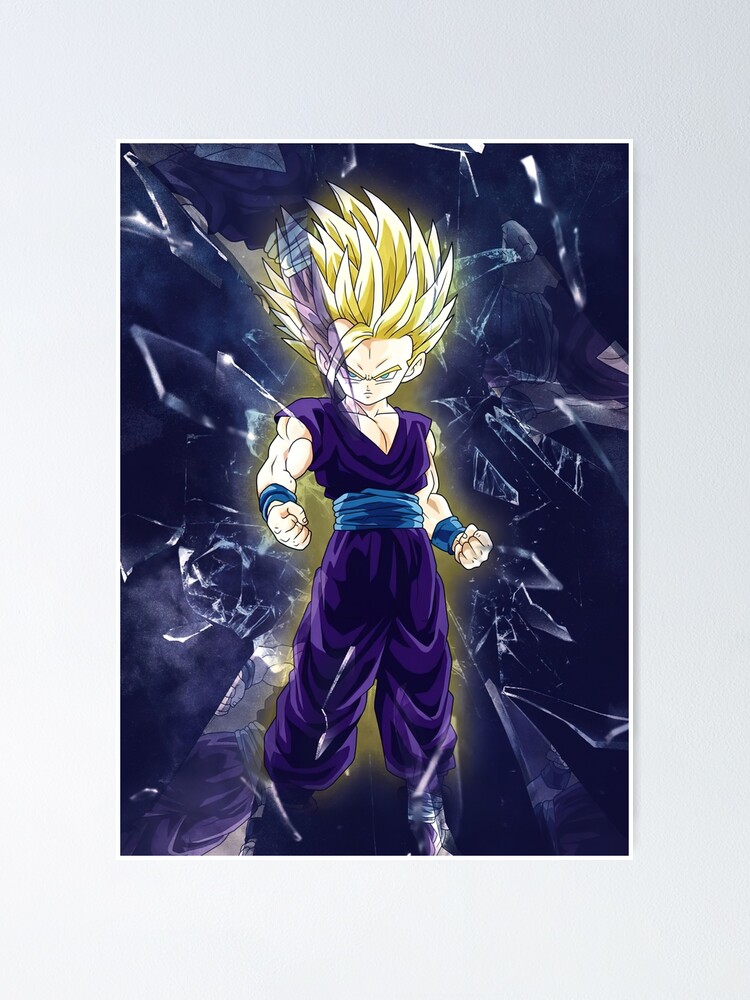 "Dragon Ball Gohan" Poster for Sale by AnthonyCoraine | Redbubble
