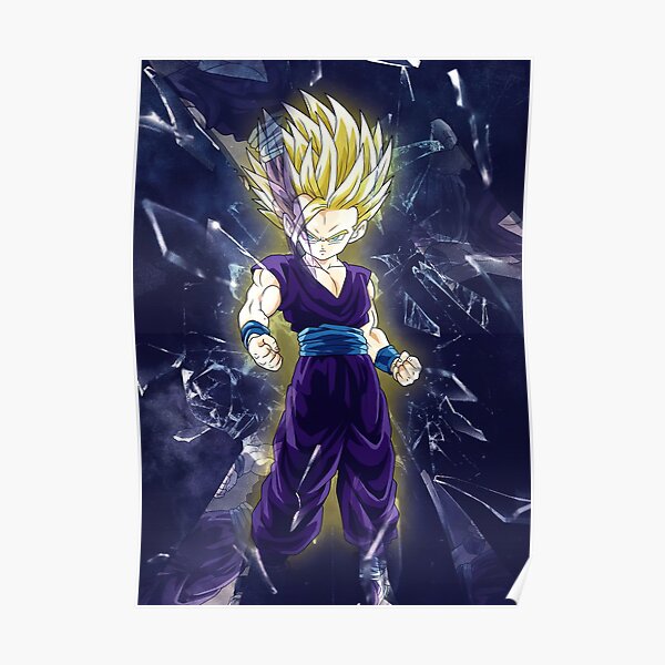 "Dragon Ball Gohan" Poster for Sale by AnthonyCoraine | Redbubble