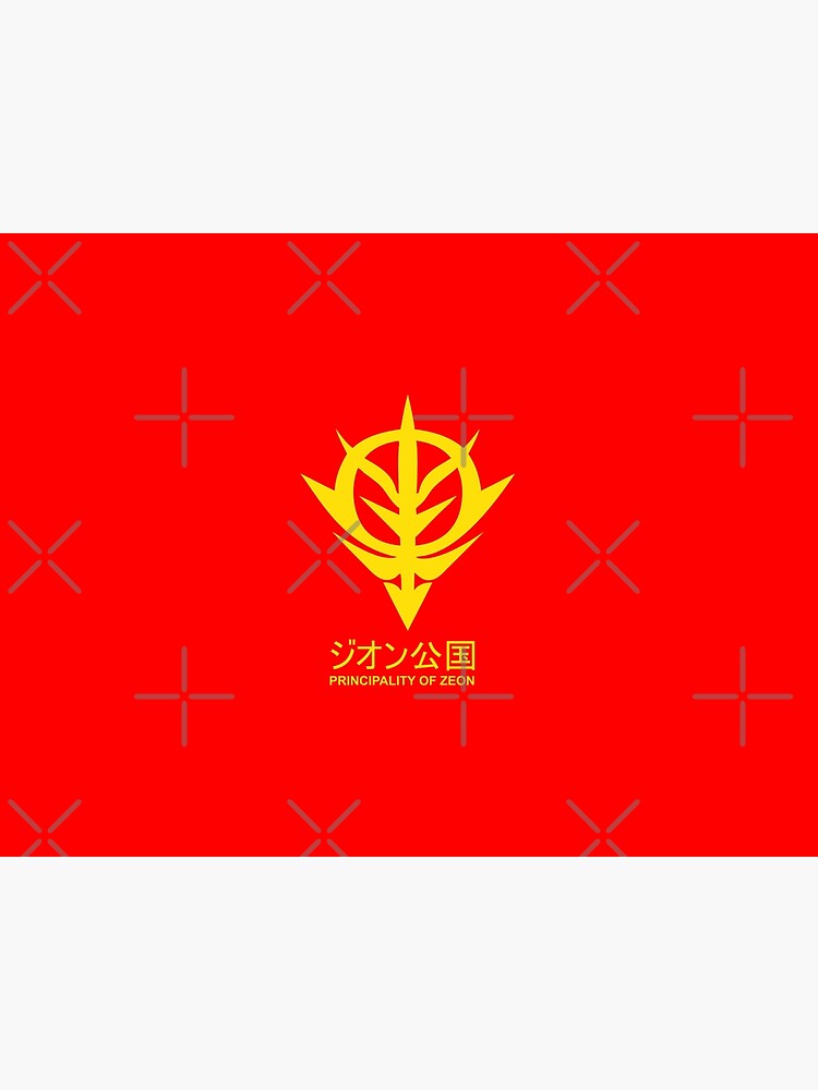 "Principality of Zeon - Gundam Logo" Pet Mat for Sale by gtsbubble ...