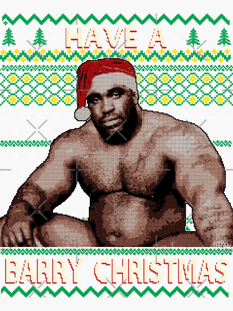 "Secret Have A Barry Christmas Christmas Gifts Barry Wood Ugly Movie ...