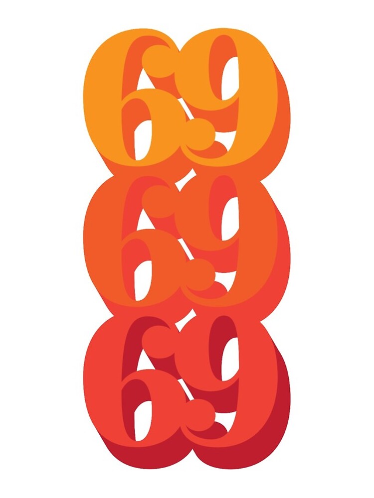 "Number 69" iPhone Case for Sale by jcoffeydesign | Redbubble