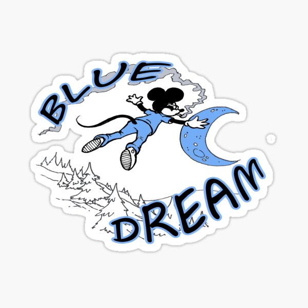 "Smoke Shack Culture - flying in a BLUE DREAM" Sticker for Sale by ...