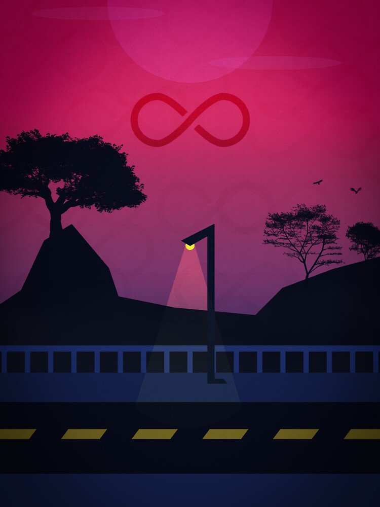 "Infinite Horizon" Sticker for Sale by N-PD | Redbubble