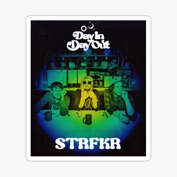 "Day In Day Out" Sticker for Sale by AlexisOrtega69 | Redbubble