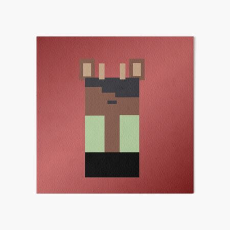 "Ed - Pixel Logo " Art Board Print by YukilapinBN | Redbubble