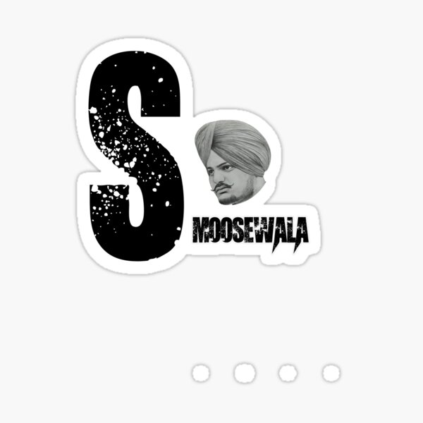 "Sidhu Moosewala" Sticker for Sale by Galaxypoint | Redbubble