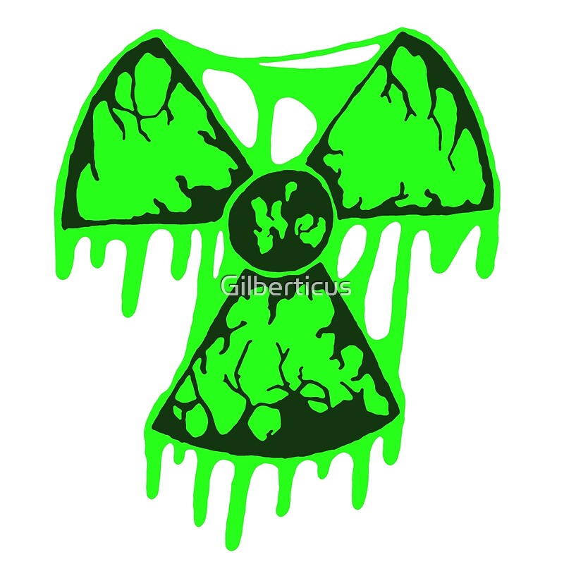 "Melting Nuclear Symbol 2" Posters by Gilberticus | Redbubble