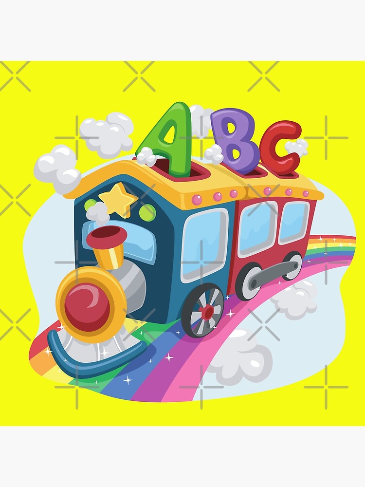 "ABC Alphabets Train - Kids" Poster for Sale by OMGCutie | Redbubble