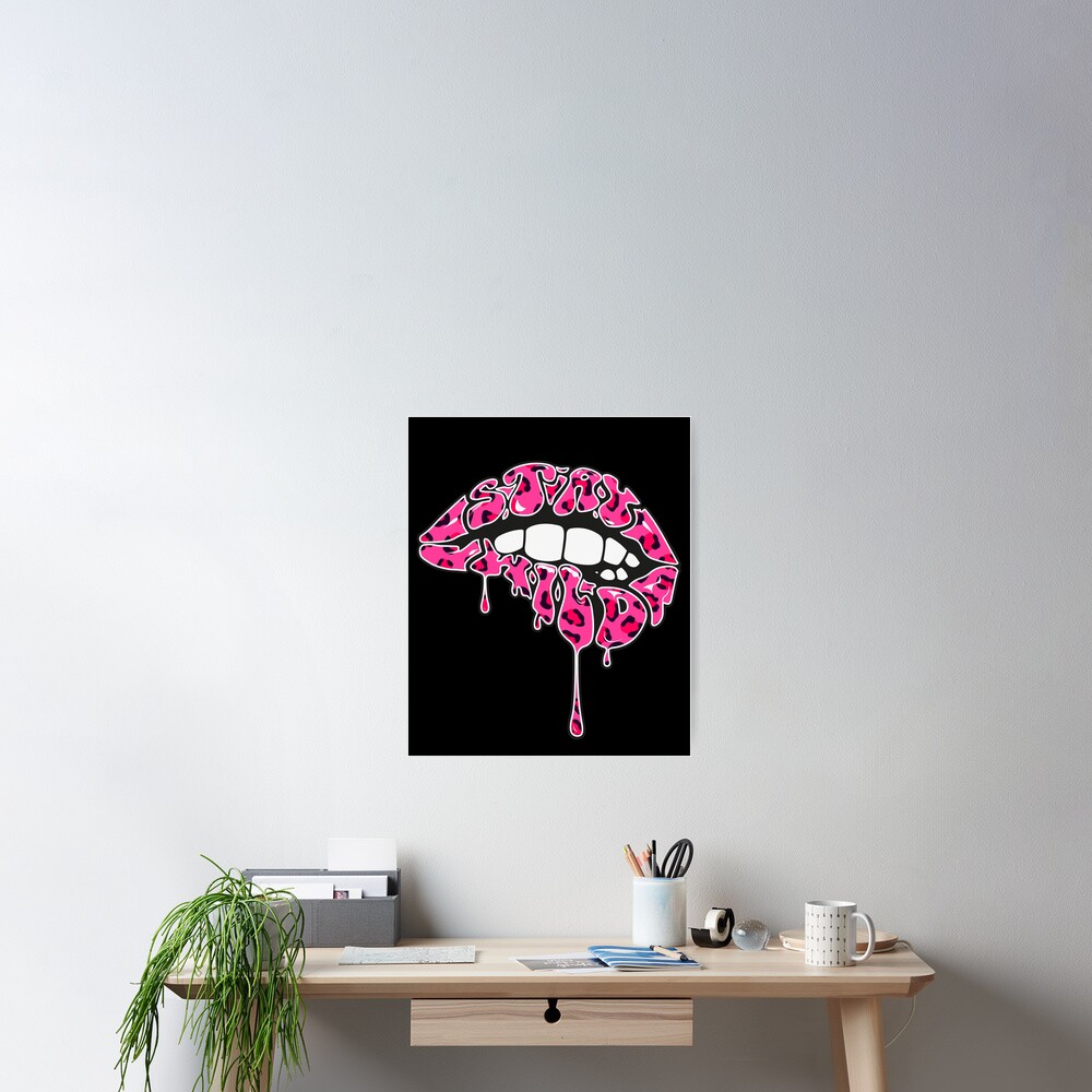 "Ben Azelart Stay Wild Lips Merch Collection #11" Poster for Sale by ...