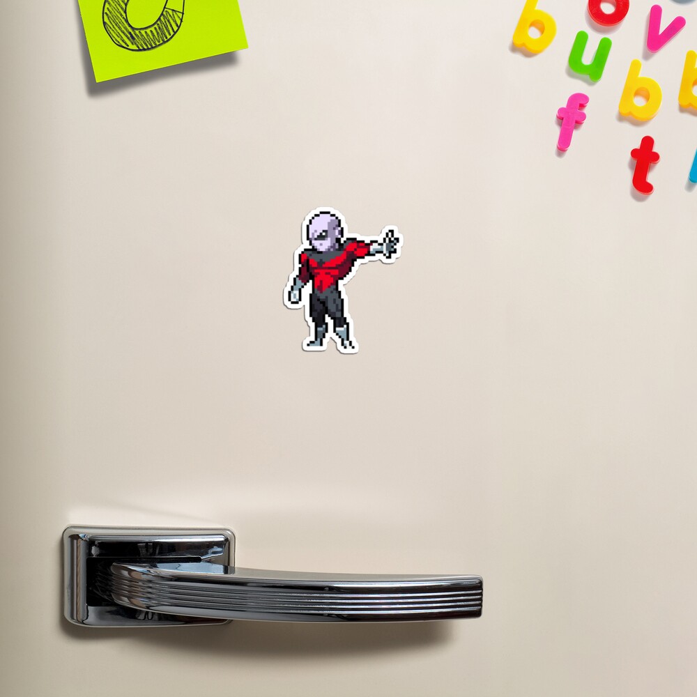 "Jiren Pixel Edition" Sticker for Sale by adventfan | Redbubble