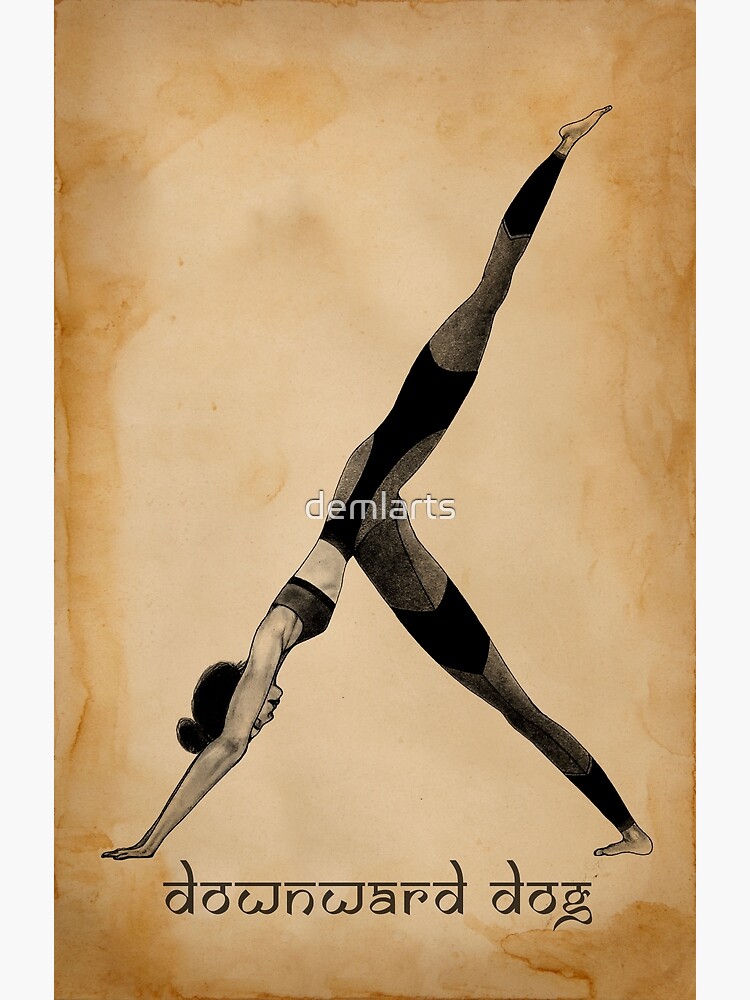 "yoga pose with names Downward Dog pose | Adho mukha svanasana Yoga ...