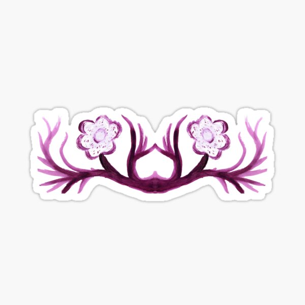 "Flowery Branch" Sticker for Sale by KazM | Redbubble