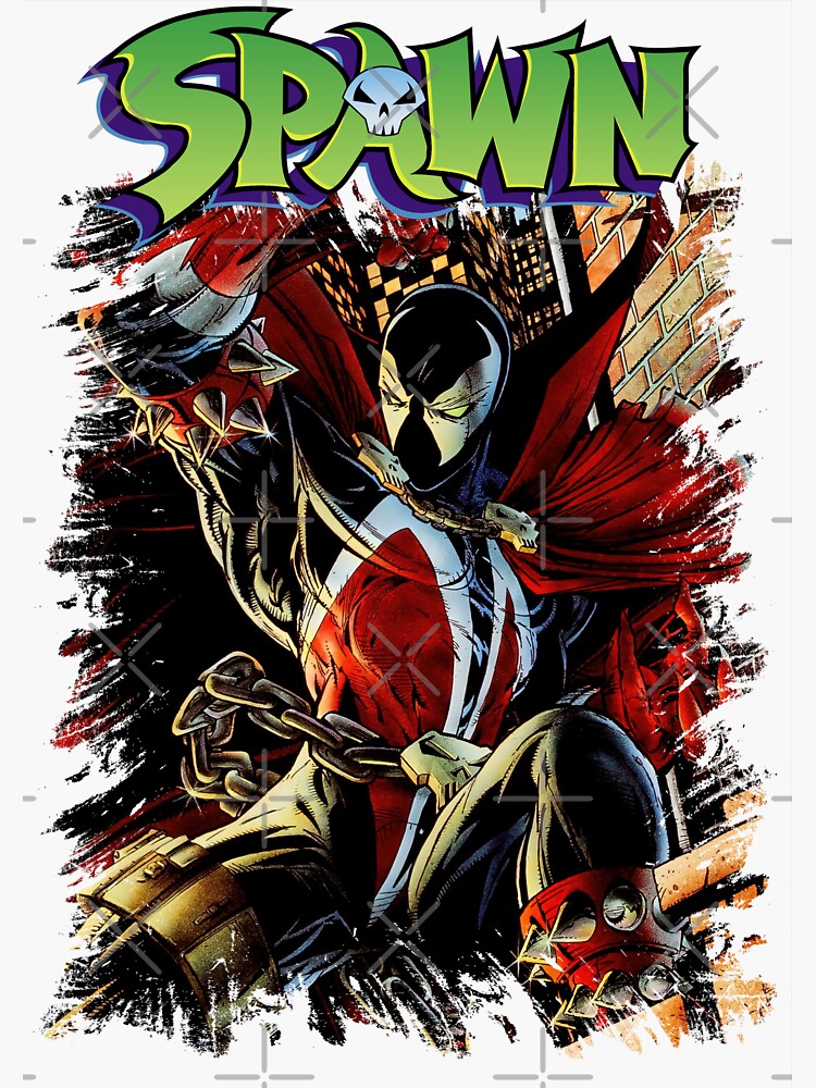 "Spawn" Sticker by Dan80s | Redbubble