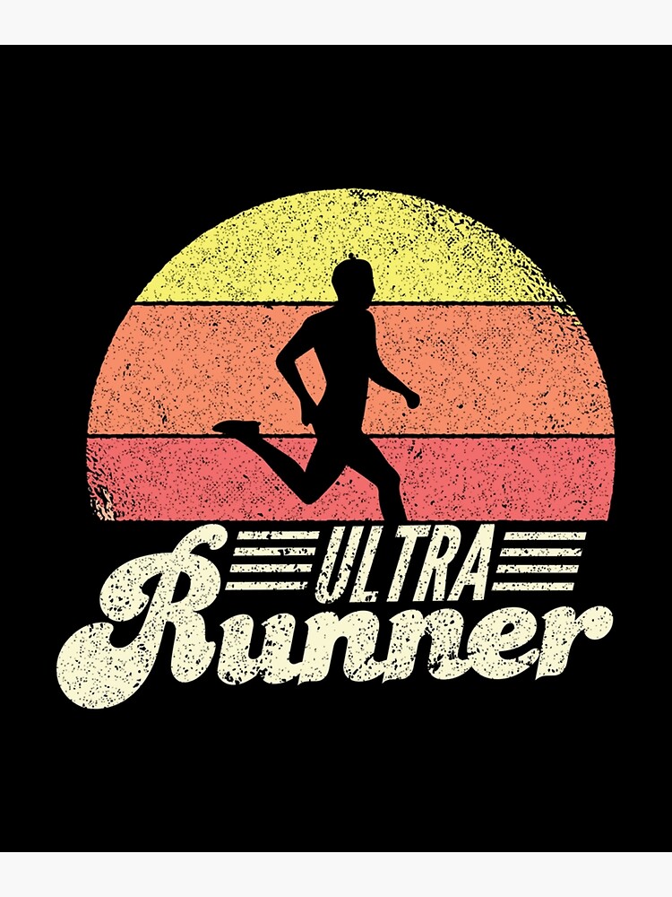 "Ultra Runner Classic Retro Vintage UltraMarathon" Poster for Sale by ...