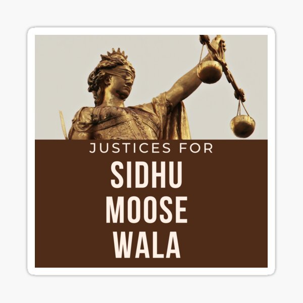 "sidhu moose wala" Sticker for Sale by Jaadueekala | Redbubble