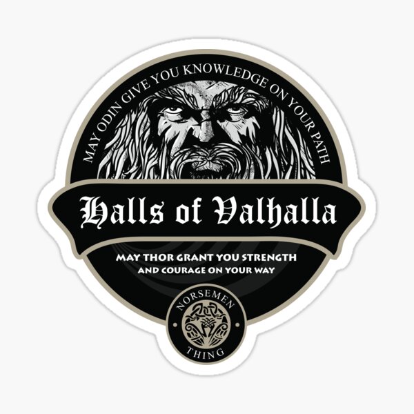Valhalla Stickers | Redbubble