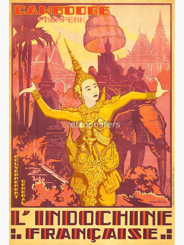 "CAMBODIA PHOM PENH L' INDOCHINE FRANCAISE French Indochina 1931 ...