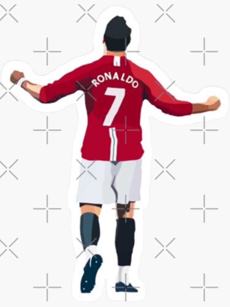 "Ronaldo Celebration Siuuuu Merch and Apparel - " Sticker for Sale by ...