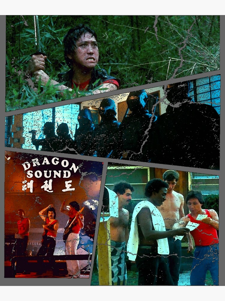 "Miami Connection - 80s Montage, Distressed Look Classic" Poster for ...