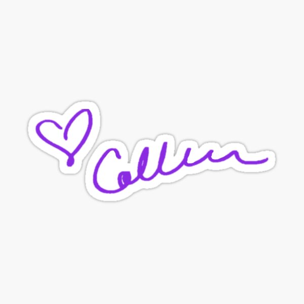 "Colleen Ballinger Autograph" Sticker for Sale by jmaxwellw | Redbubble