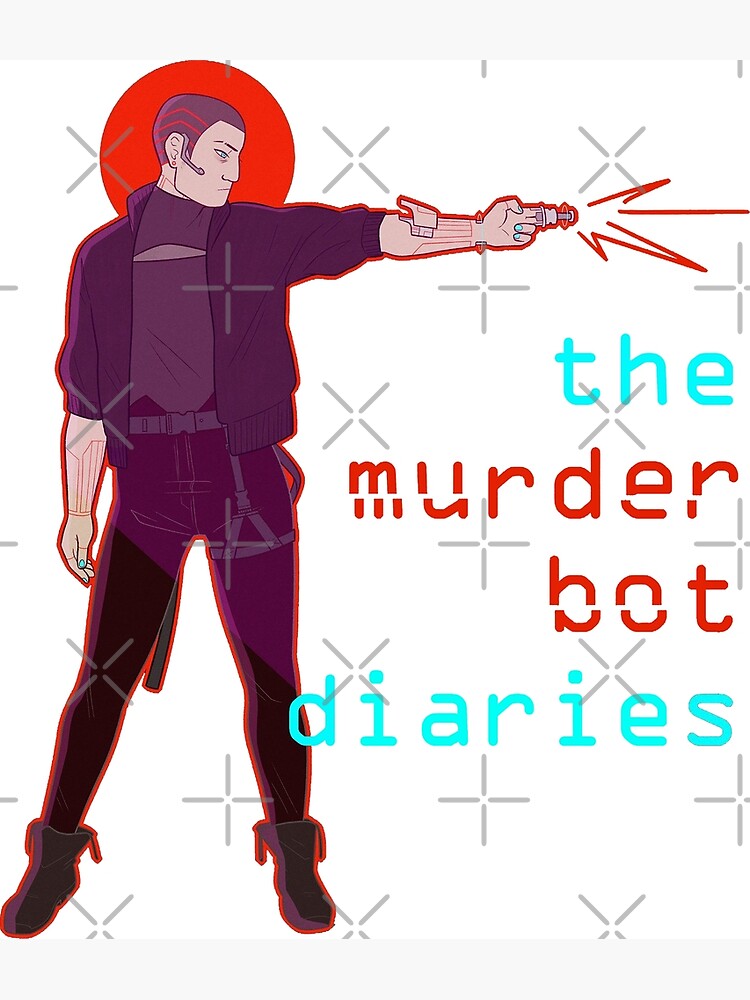 "Murderbot The Lasergun Arm" Poster for Sale by MuchHmdn | Redbubble