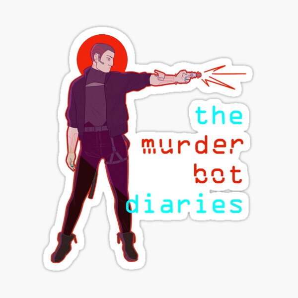 "Murderbot The Lasergun Arm" Sticker for Sale by MuchHmdn | Redbubble