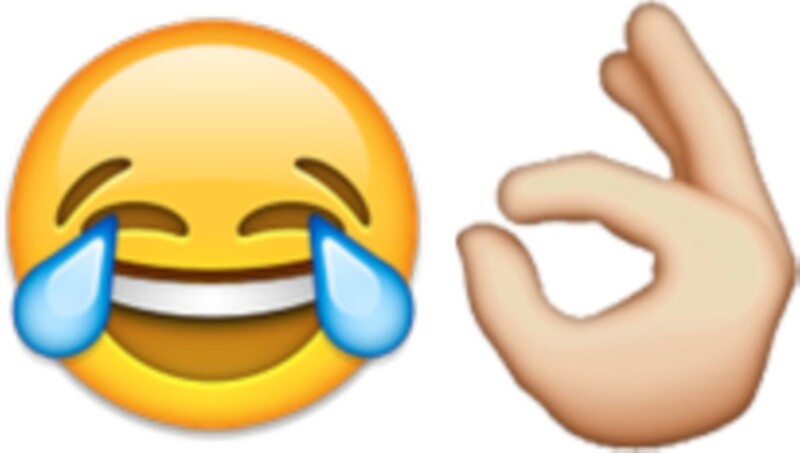 "Laughing Crying Ok Emoji" by JarudeWoodstorm | Redbubble