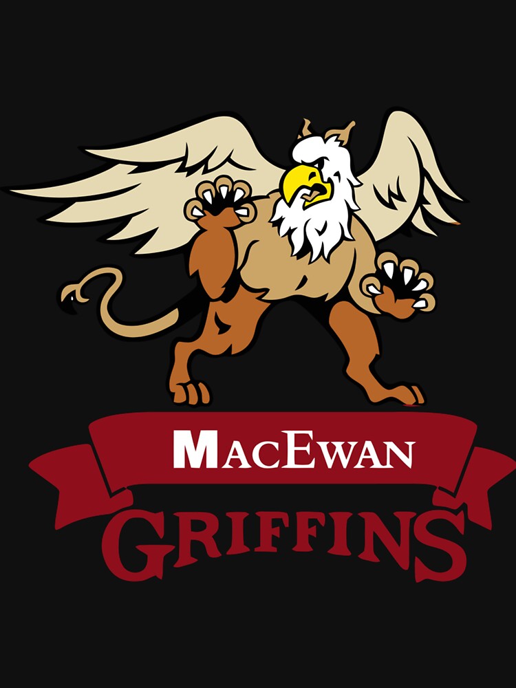 "Macewan Griffins Sticker" T-shirt by krnnvrstacy | Redbubble | macewan ...