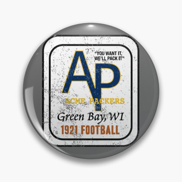 "Acme Packers Distressed Logo - Defunct Football Team - Green Bay ...