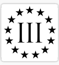 Three Percenter Stickers | Redbubble