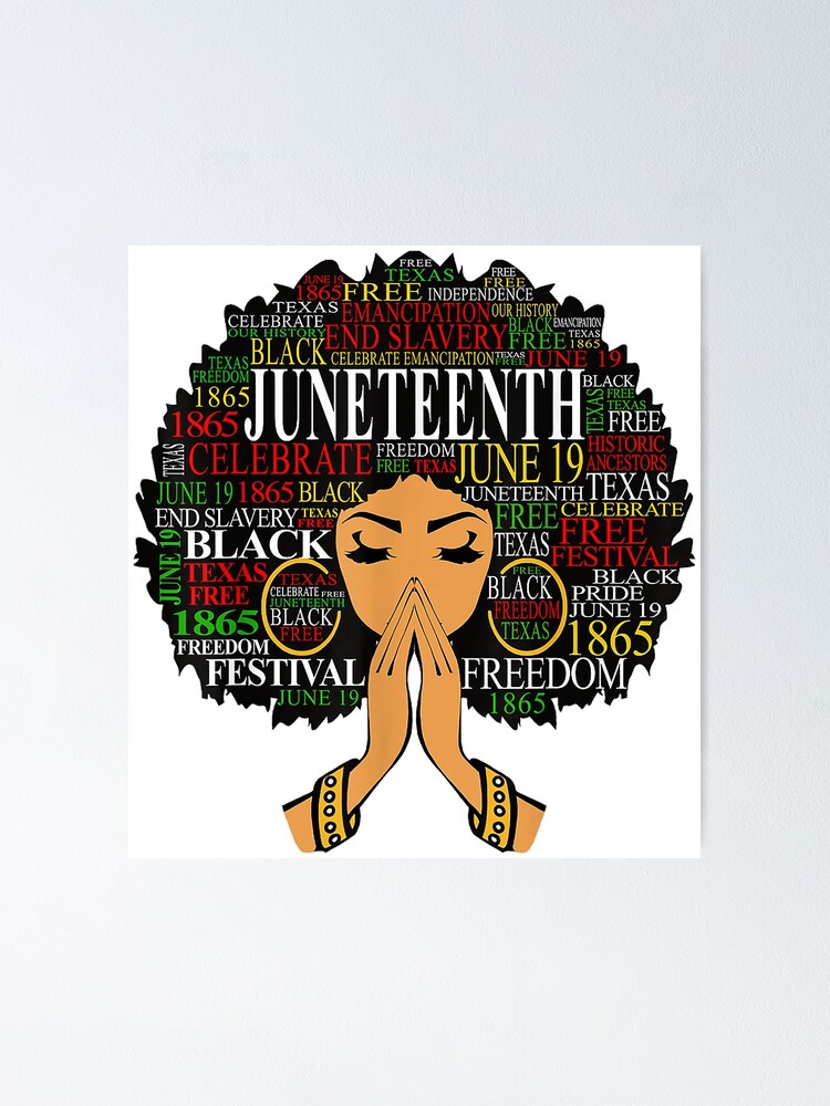 "Juneteenth Queen African American Women" Poster for Sale by Jacey2365 ...