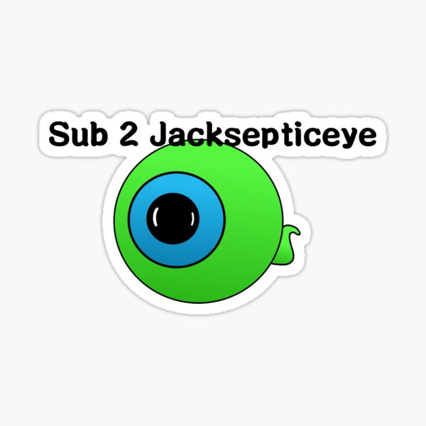 "Sub 2 jack" Sticker for Sale by Darkstiella | Redbubble
