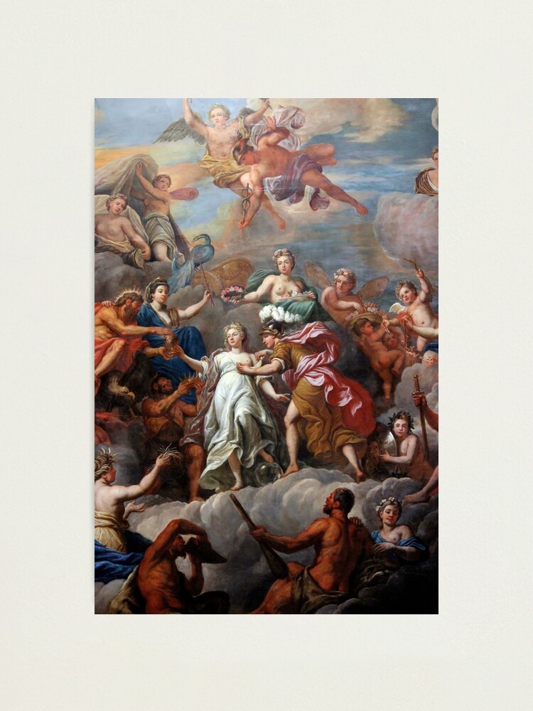 "The Creation of Pandora Detail Ceiling Painting " Photographic Print ...