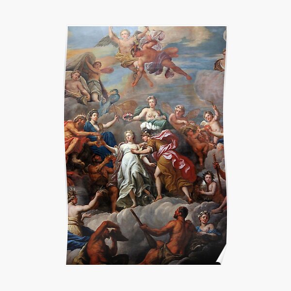 "The Creation of Pandora Detail Ceiling Painting " Poster for Sale by ...