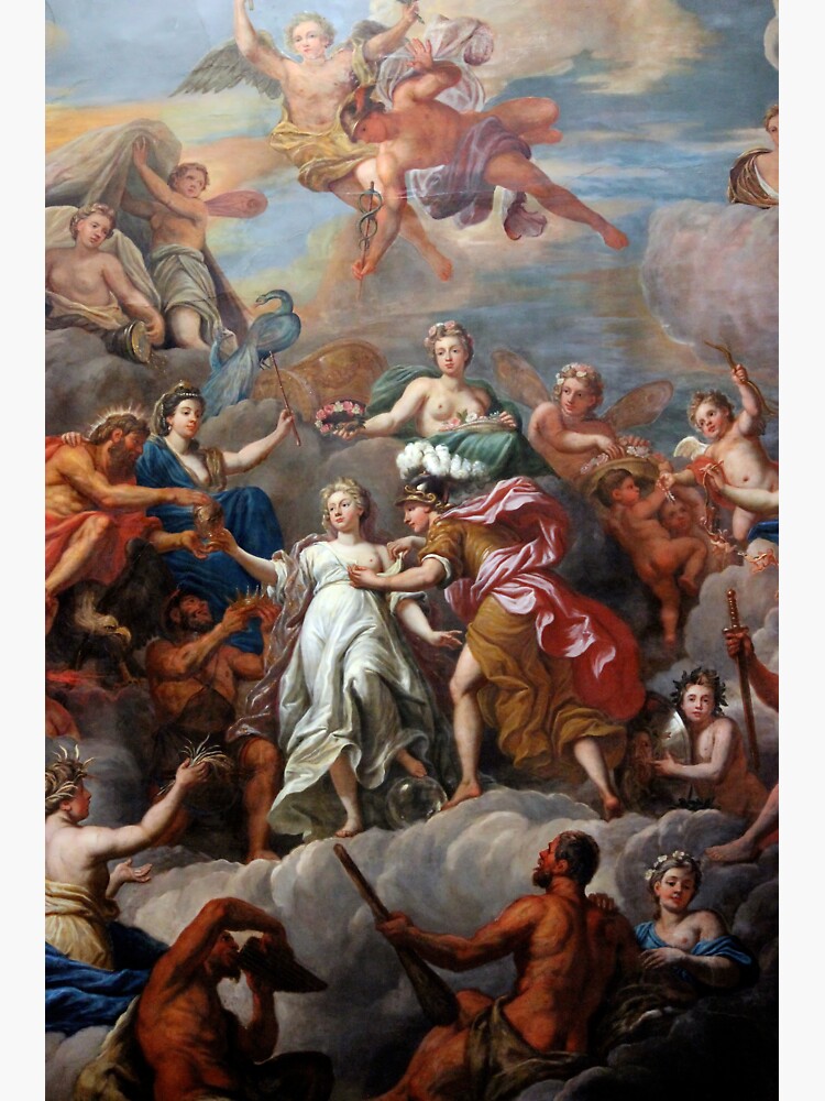 "The Creation of Pandora Detail Ceiling Painting " Sticker for Sale by ...